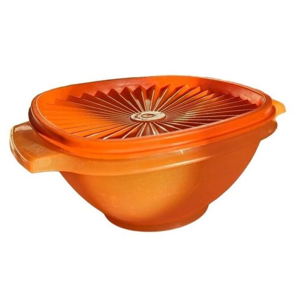Tupperware | Kitchen | Vintage Tupperware Servalierbowl Harvest Orange ...